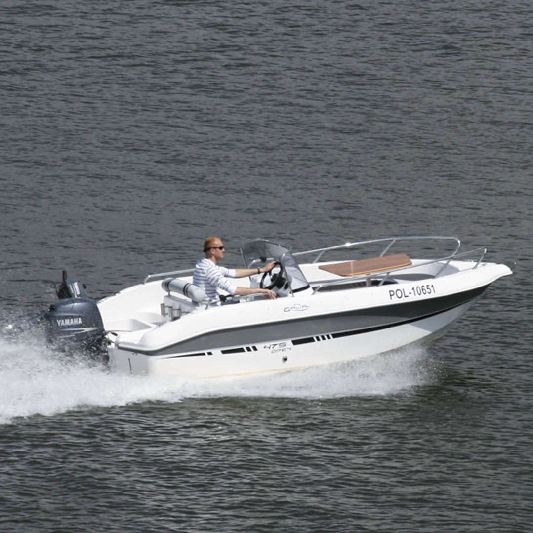 Outboard center console boat - 475 - Galia Boats - side console / 4 ...