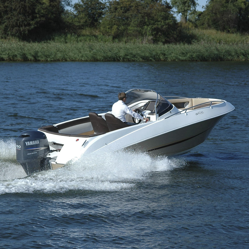 Outboard center console boat - 570 - Galia Boats - side console / 8 ...
