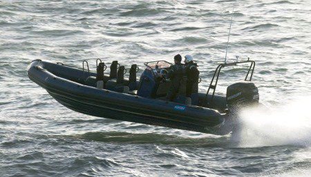 Patrol boat - 8.0 Law Enforcement - SMART OWN - outboard / GRP / rigid ...
