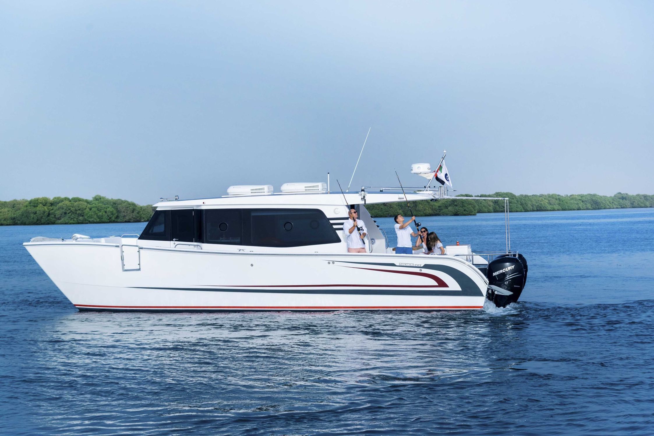 Catamaran express cruiser - SilverCat 40LUX - SMART OWN - outboard ...