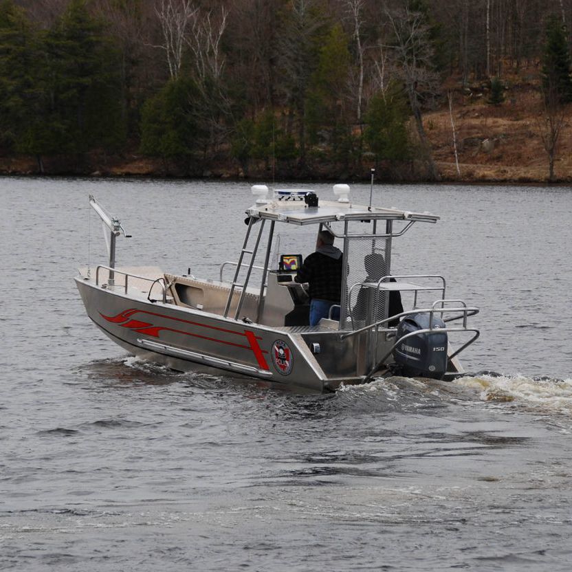 Professional rescue boat - 20’ - Stanley Aluminum Boats - landing craft ...