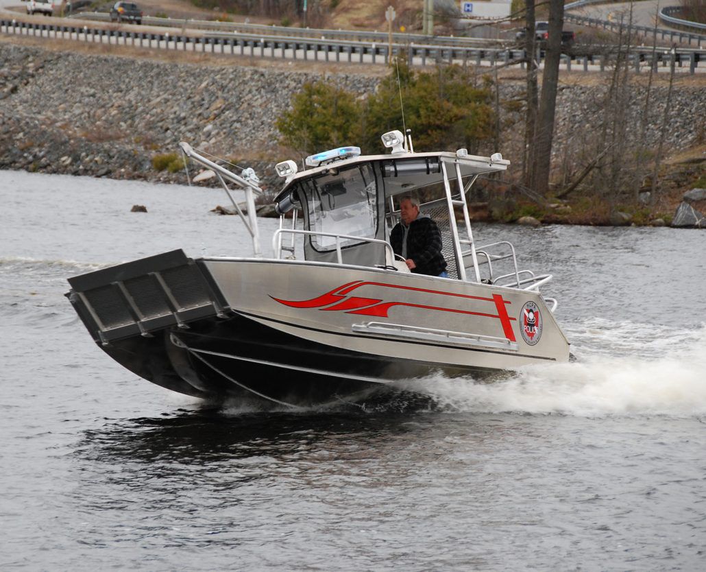 Rescue boat professional boat - 20’ - Stanley Aluminum Boats - landing ...