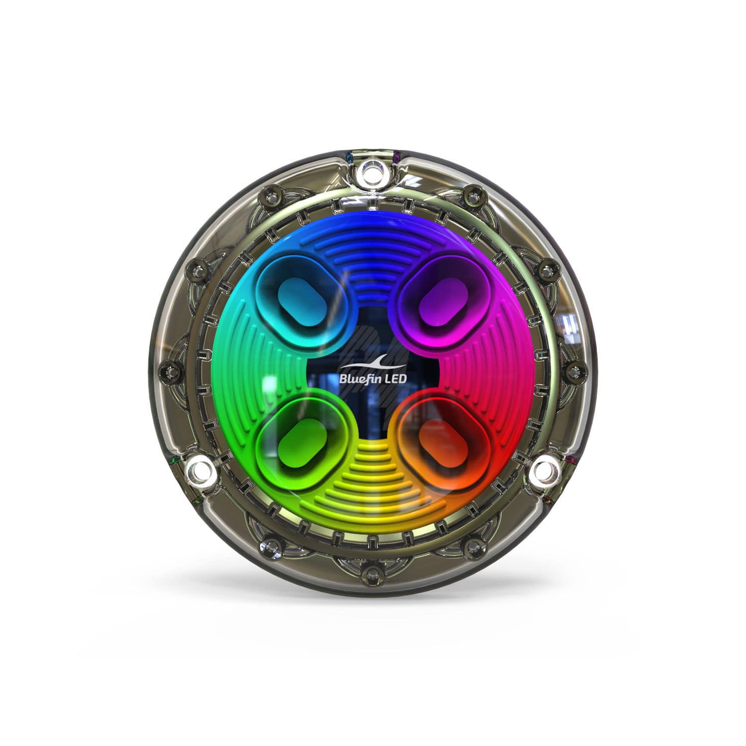 Underwater boat light - Piranha P4CC Hi Power - BluefinLed - for yacht ...