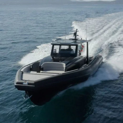 Outboard inflatable boat - Black Shiver 140 - Novamarine - inboard ...