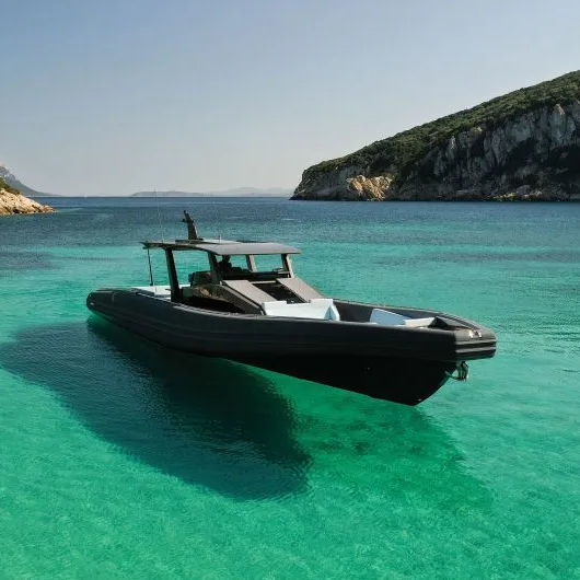 Outboard inflatable boat - Black Shiver 160 - Novamarine - inboard ...