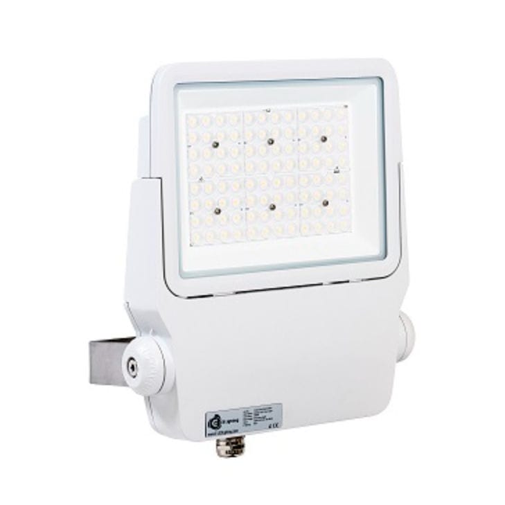 Deck floodlight - FLNG-050-39WH-HV - E-LED Lighting - marine / for ...