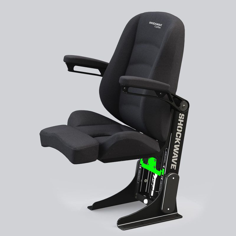 Helm seat - SW-S2-1201 - Shockwave Seats - for professional boats / for ...