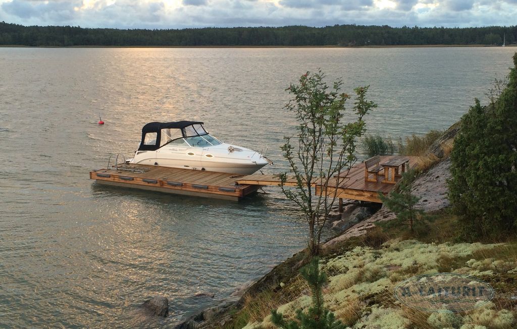 Floating dock - 043180 - A-Marinas - mooring / for marinas / wooden