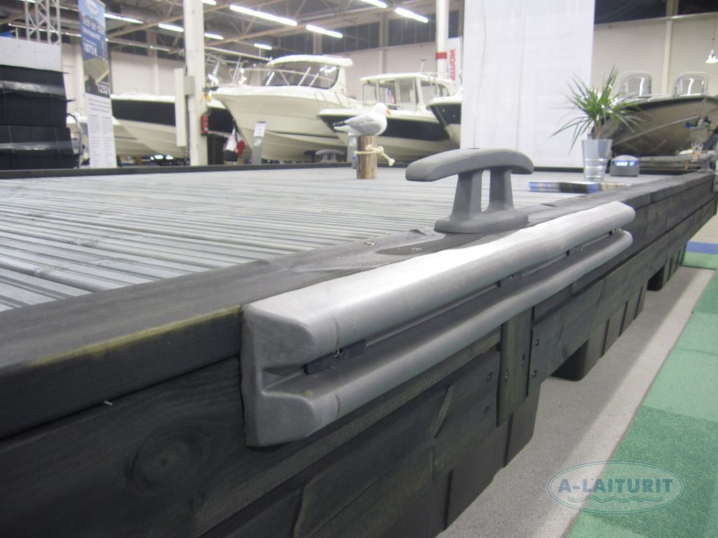 Double mooring cleat - 032100 - A-Marinas - for docks / aluminum