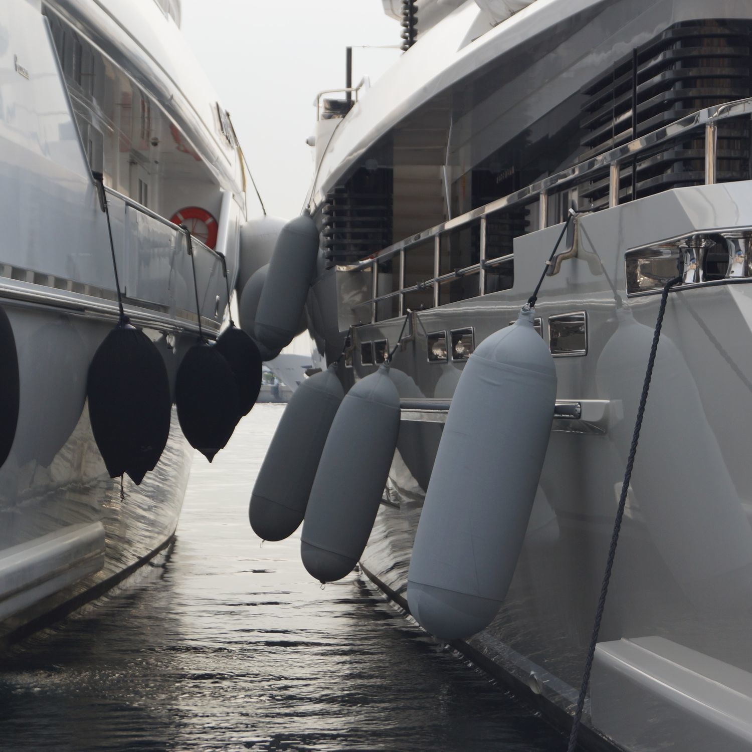 Yacht fender - FENDERTEX - cylindrical / rectangular / flat