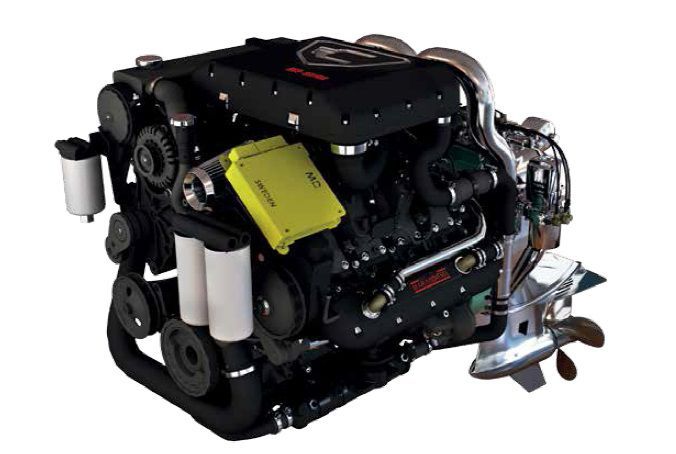 Inboard engine - V8 500 VGT - MarineDiesel - diesel / professional ...