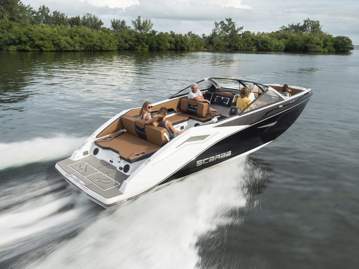 Inboard runabout - 285 ID - Scarab/Rec Boat Holdings - twin-engine ...