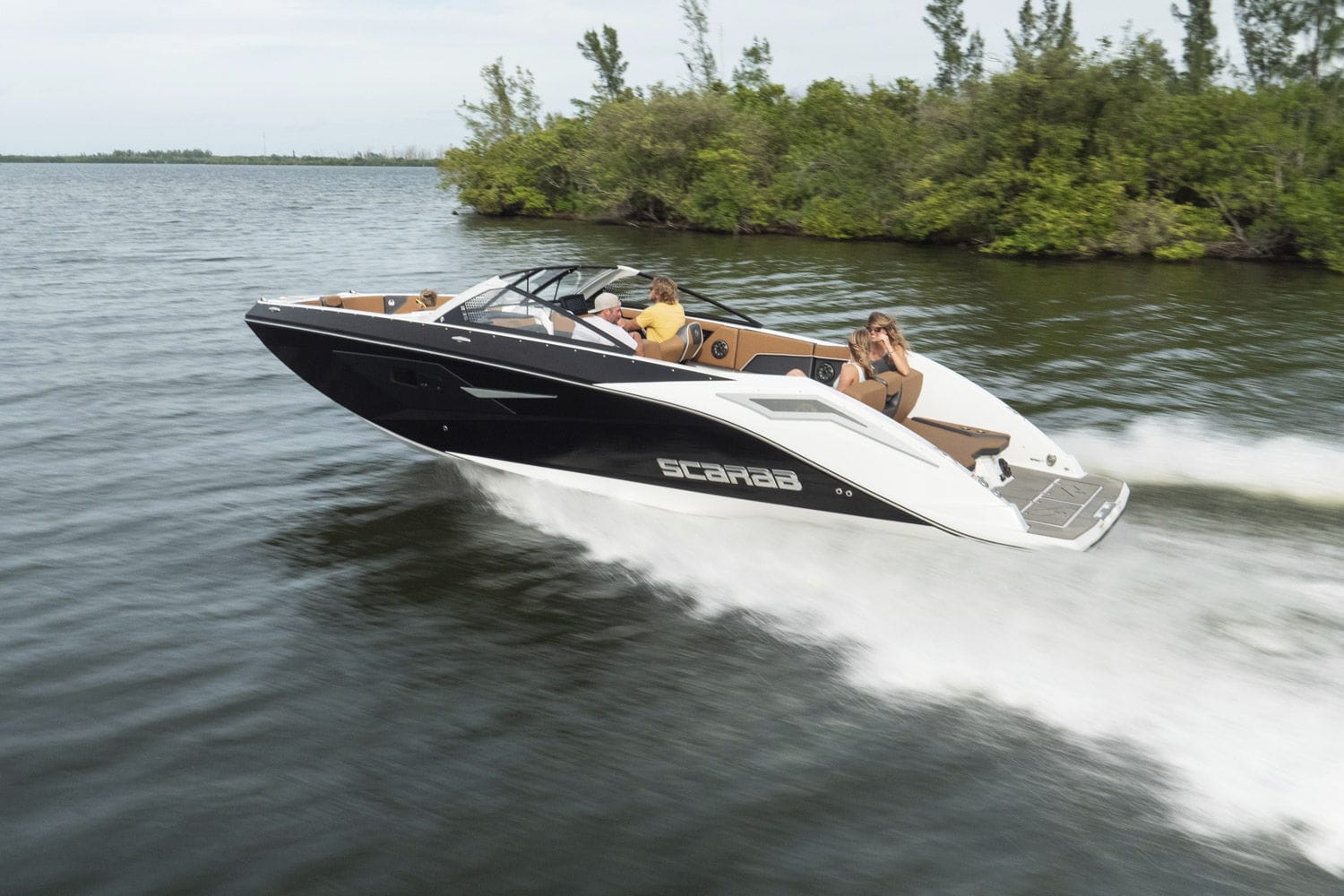 Inboard runabout - 285 ID - Scarab/Rec Boat Holdings - twin-engine ...