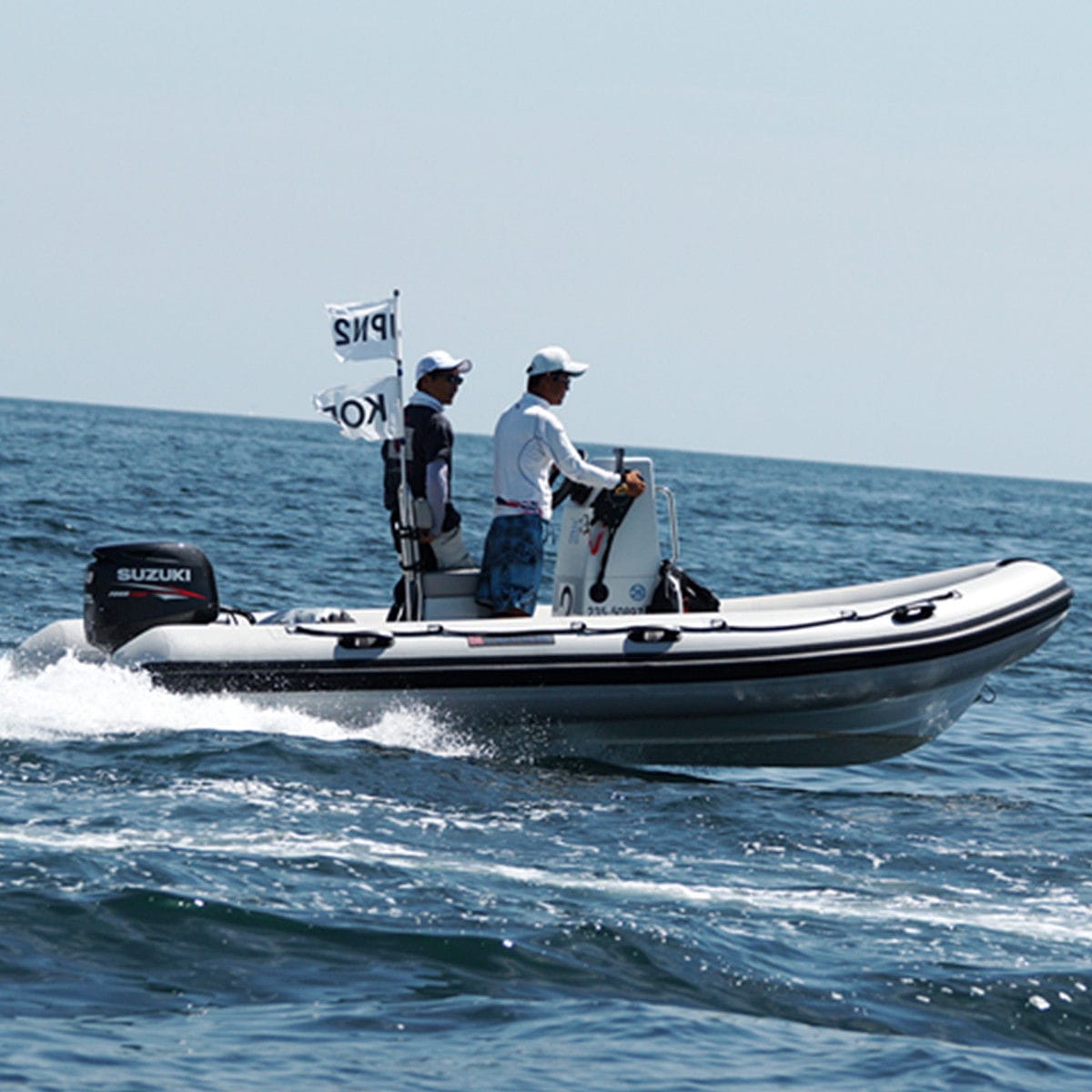 Outboard inflatable boat - 480 - Fareast Boats - RIB / center console ...