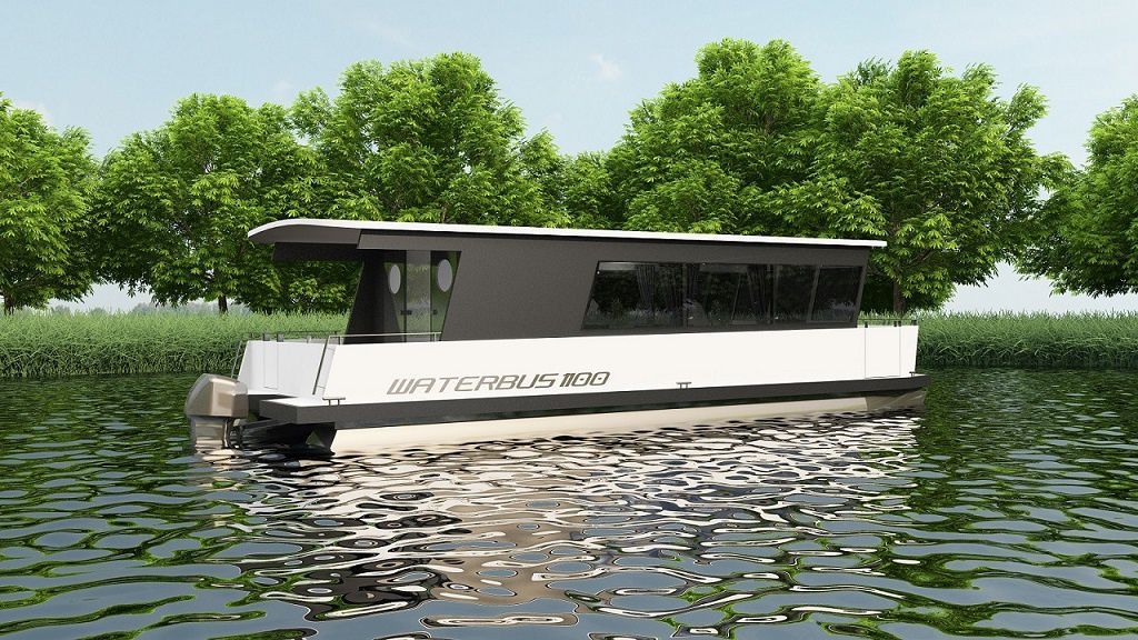 Water taxi - Waterbus 1100 - Waterbus S.C. - catamaran / inboard / aluminum