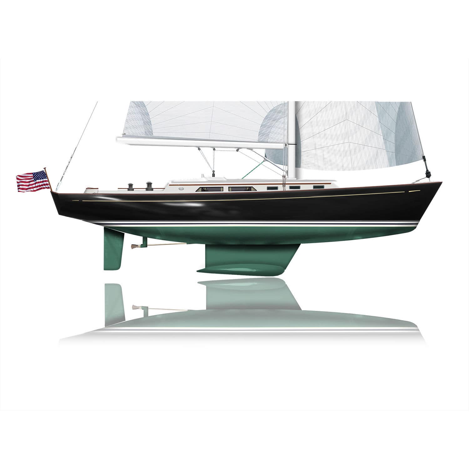 Cruising sailboat - 45 AFT COCKPIT - Reliant Yachts - classic / 2-cabin ...