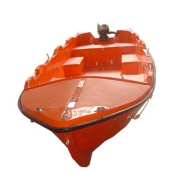 Professional rescue boat - YMV CRANE AND WINCH SYSTEMS - outboard / GRP