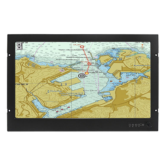 Ship display - MCD-241 - Captec Ltd - multi-function / 24" / touch screen