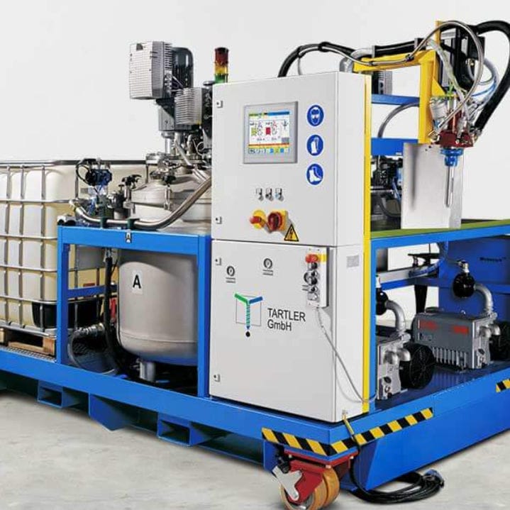 Two-component mixing and dispensing machine - NODOPUR VS AR VF ...