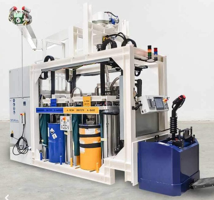 Two-component mixing and dispensing machine - NODOPOX 200 VS AR 2K ...