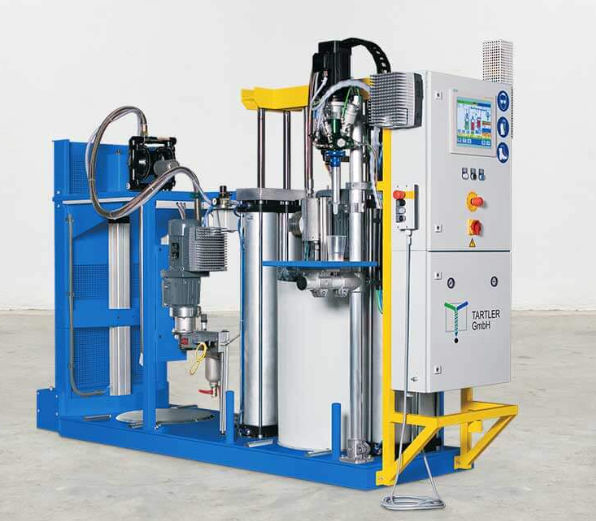 Mixing and dispensing machine - TARDOSIL 200 VS AR B - TARTLER GMBH