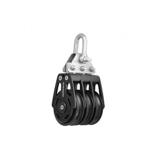 Triple block - 2676 - Blue Shark Marine Ltd. - cheek / with swivel ...