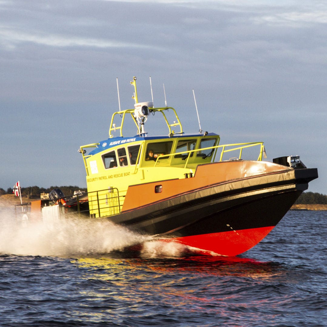 Patrol boat - ALUSAFE 1600 - Maritime Partner AS - search and rescue ...