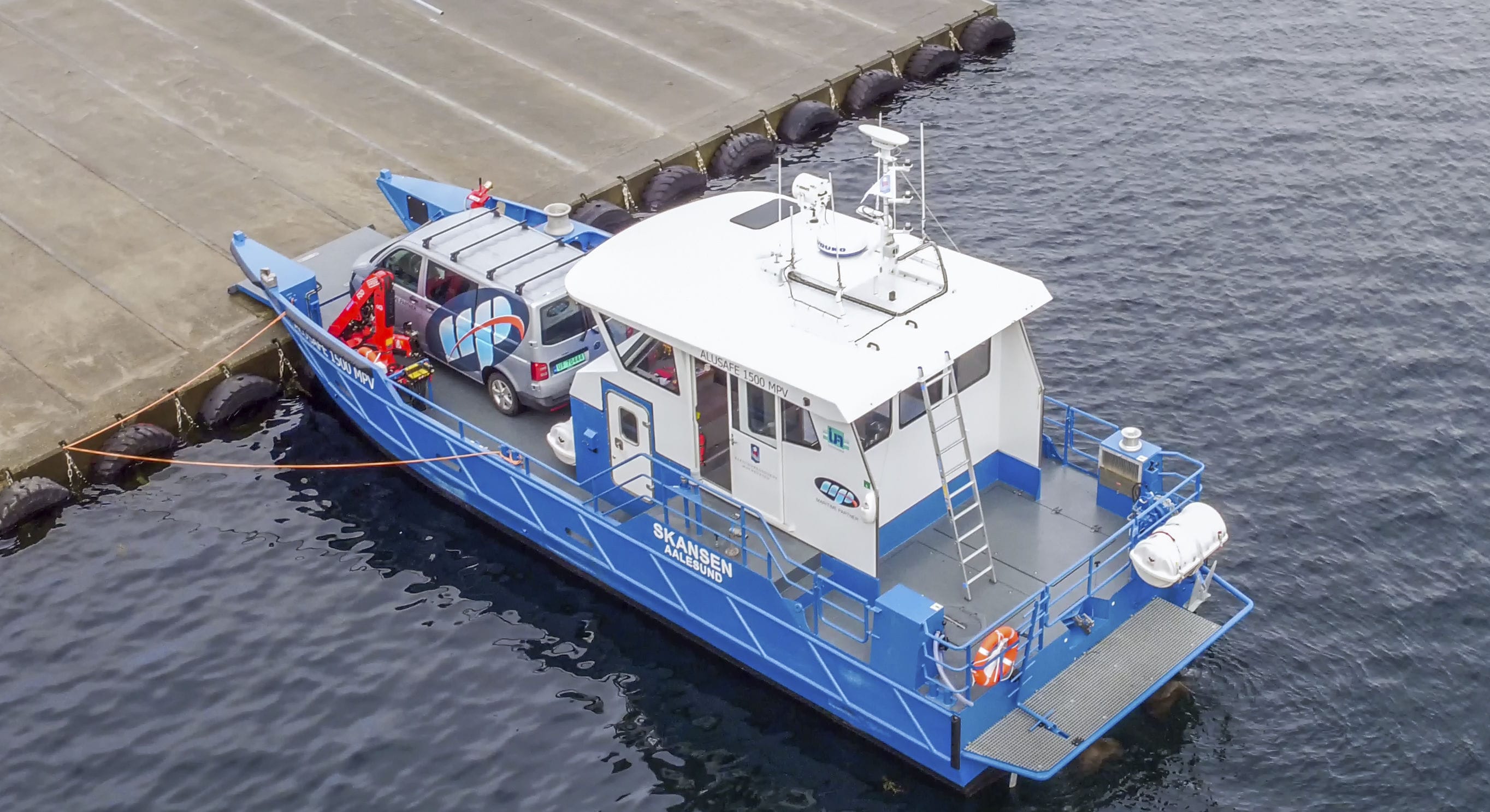 Work boat - Alusafe 1500 MPV - Maritime Partner AS - inboard waterjet ...