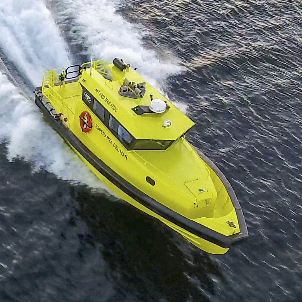 Professional rescue boat - MP 1000 FRDC MKII - Maritime Partner AS ...