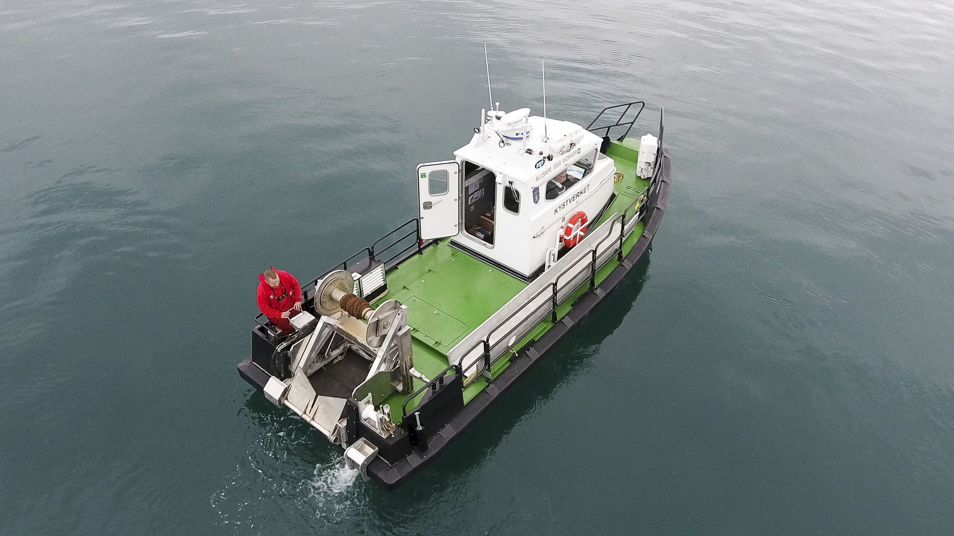 Work boat professional boat - ALUSAFE 1000 WORK - Maritime Partner AS ...