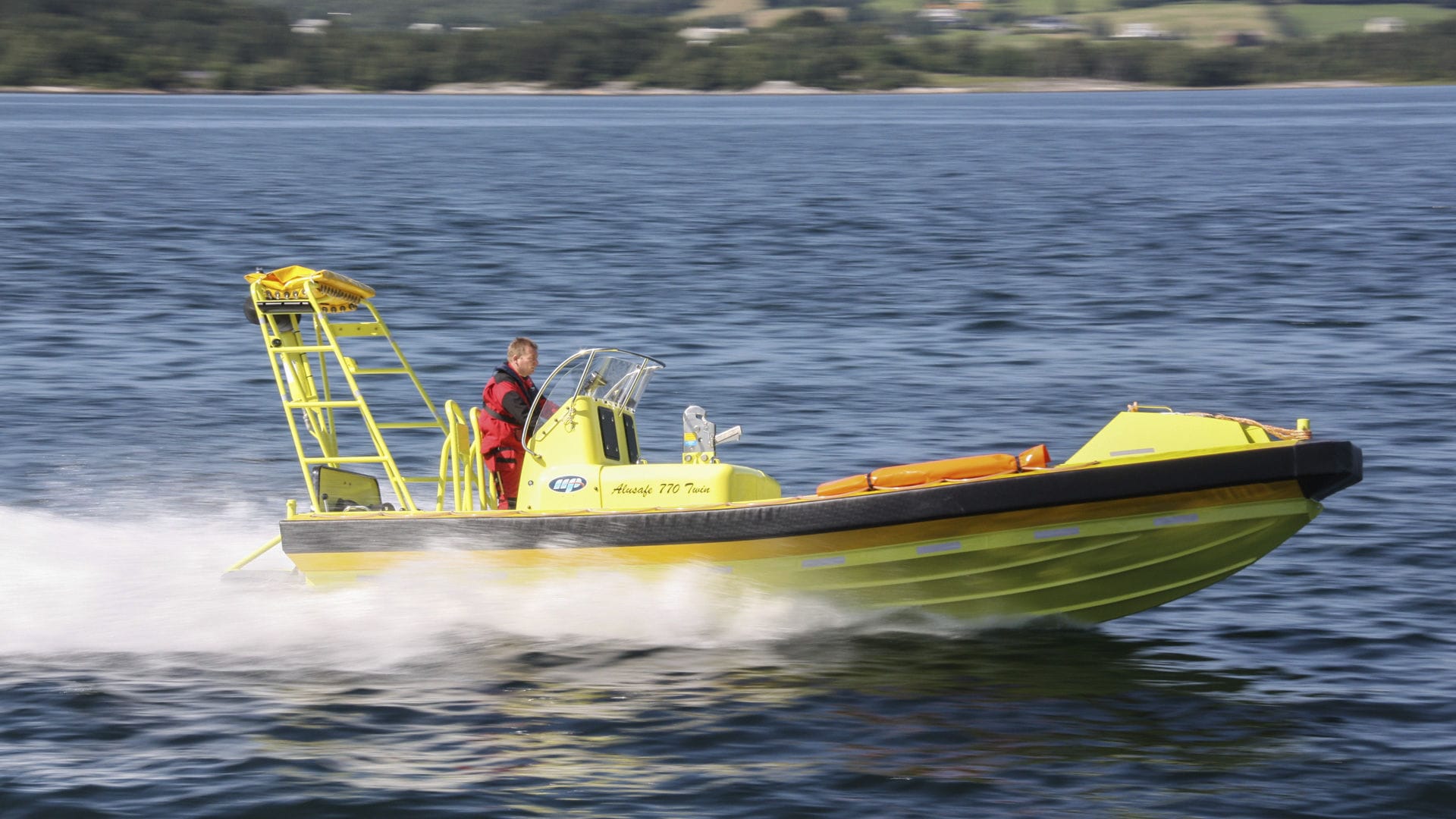 Professional rescue boat - ALUSAFE 770 TWIN MK II - Maritime Partner AS ...
