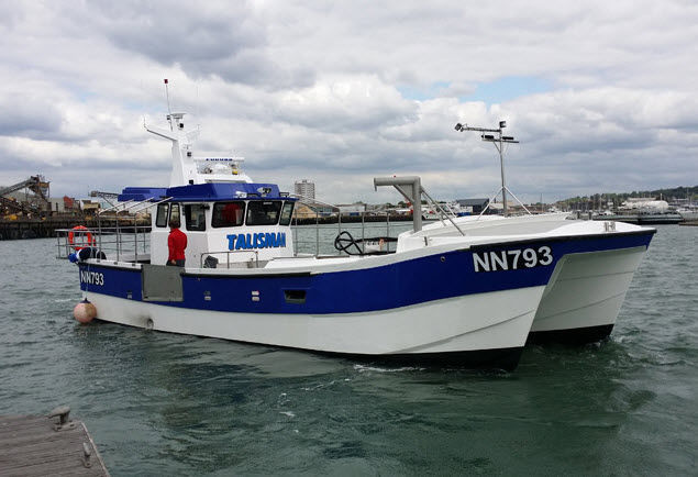 Professional fishing boat - Talisman - Catapult Catamarans Marine ...