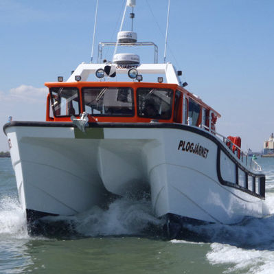 Logistics transport boat - Plogjarnet - Catapult Catamarans Marine ...