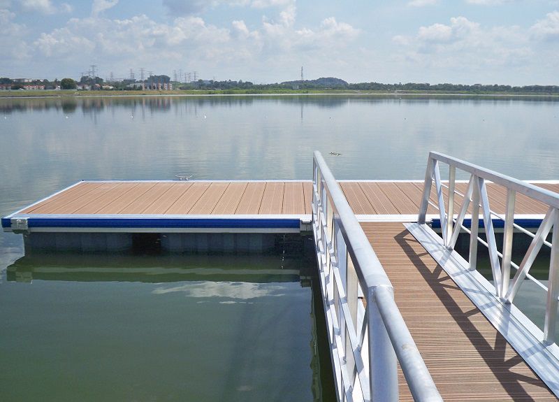 Floating dock - struct - PermaStruct™ - mooring / for marinas / wooden