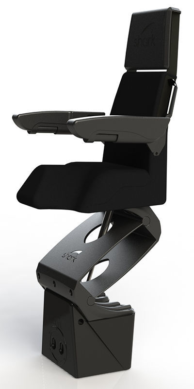 Jockey seat - LUXE - Shark Ltd. - for professional boats / for ...