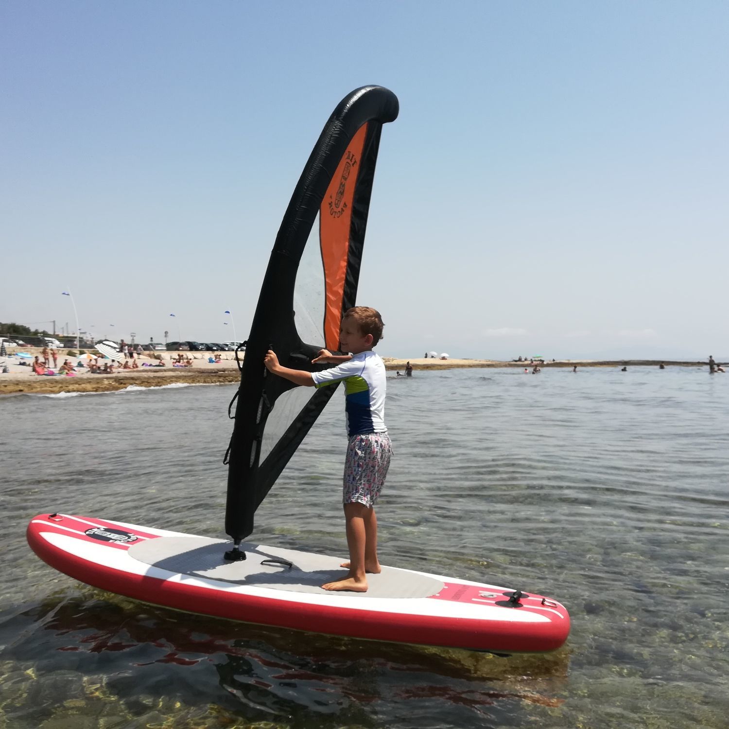 Windsurfing complete rig pack - DS2 - TIKI FACTORY - child's / inflatable