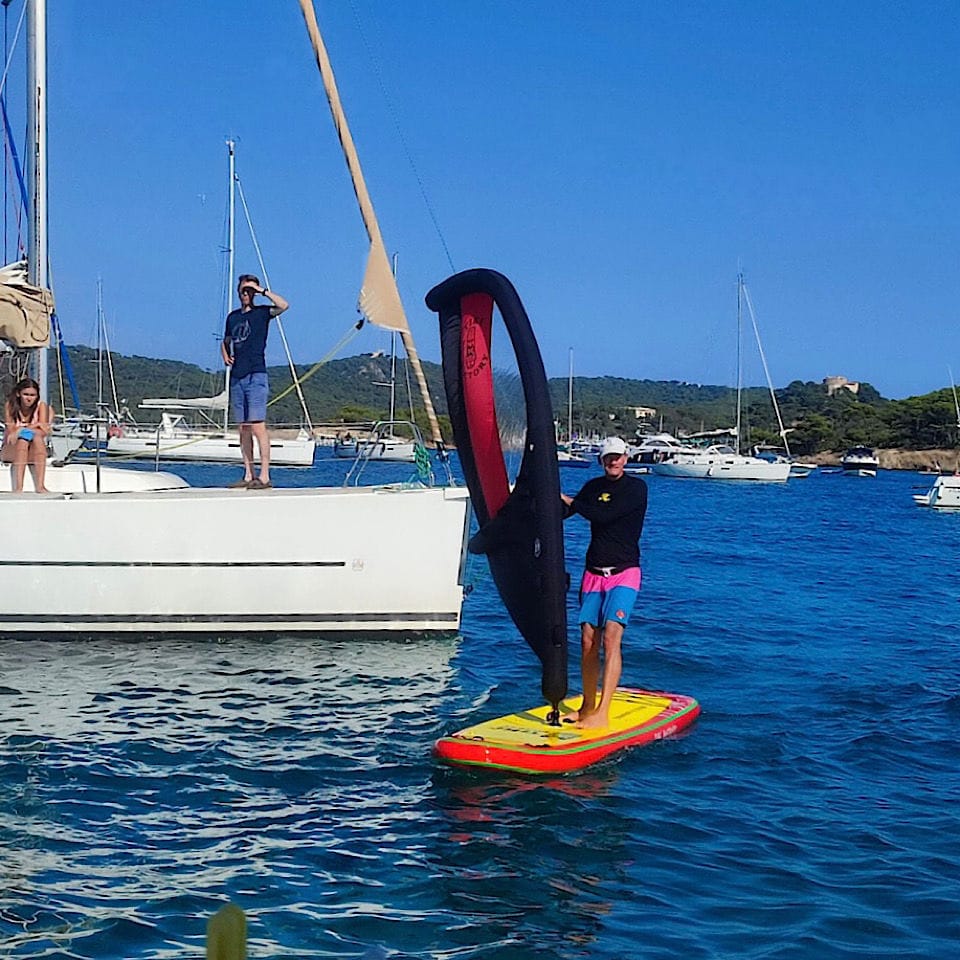 Windsurfing complete rig pack - DS3 - TIKI FACTORY - inflatable