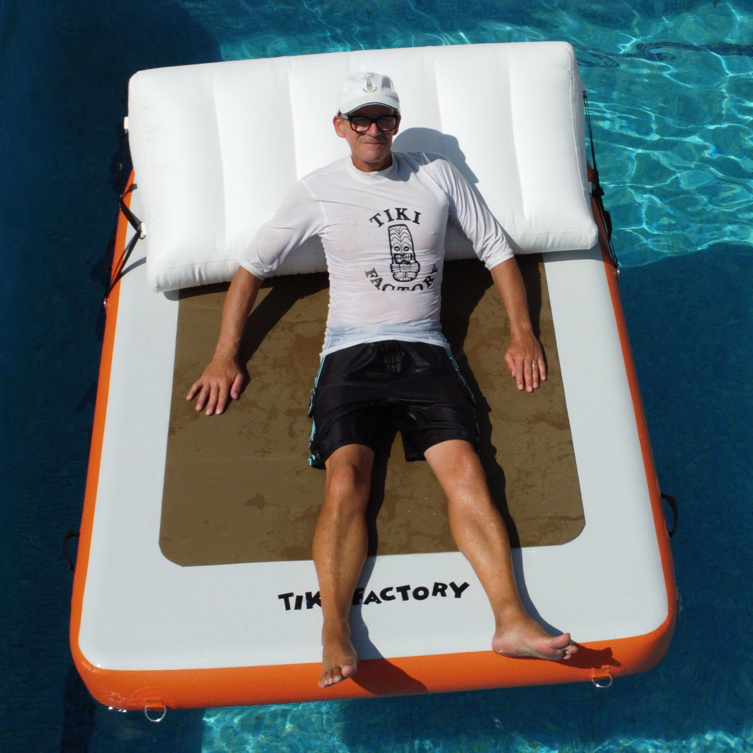 Inflatable platform - 150 - TIKI FACTORY - swim / for boat / for yacht