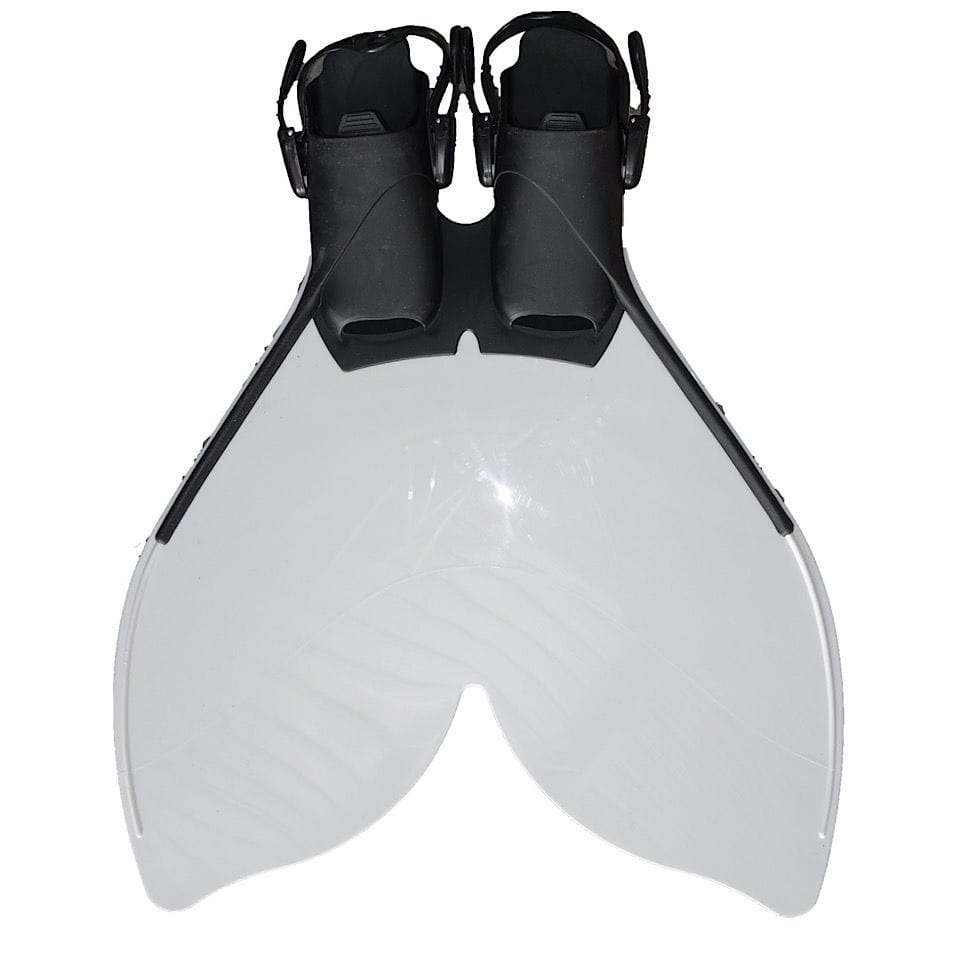 Dive monofin - MERFOLK - TIKI FACTORY - rubber / adjustable / white