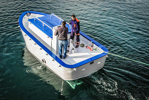 Work boat professional boat - ZYON - inboard