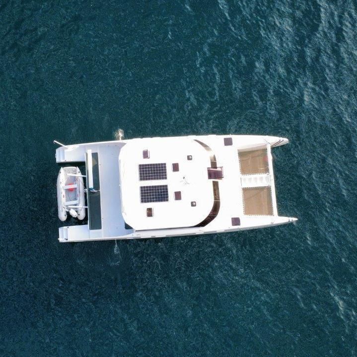 Catamaran express cruiser - Rapido 500 ECO Power Cat - Rapido Trimarans ...