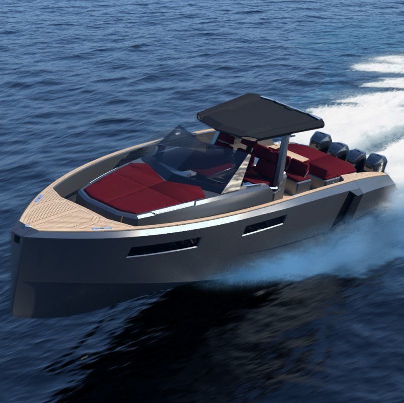 Outboard express cruiser - R4 CC - Evo Yachts - diesel / twin-engine ...