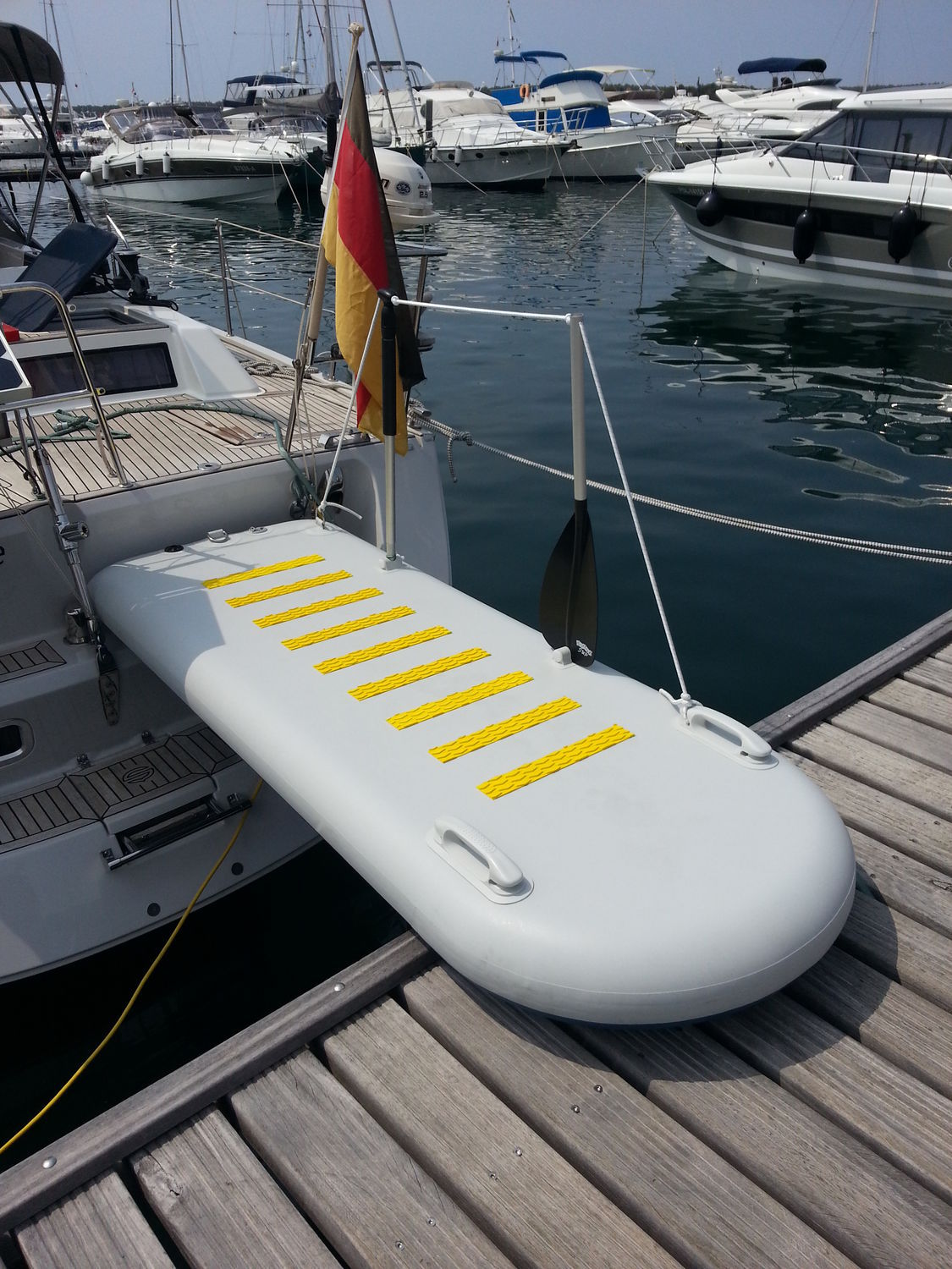 Boat gangway - PINVEST d.o.o. - multifunction / floating / lightweight