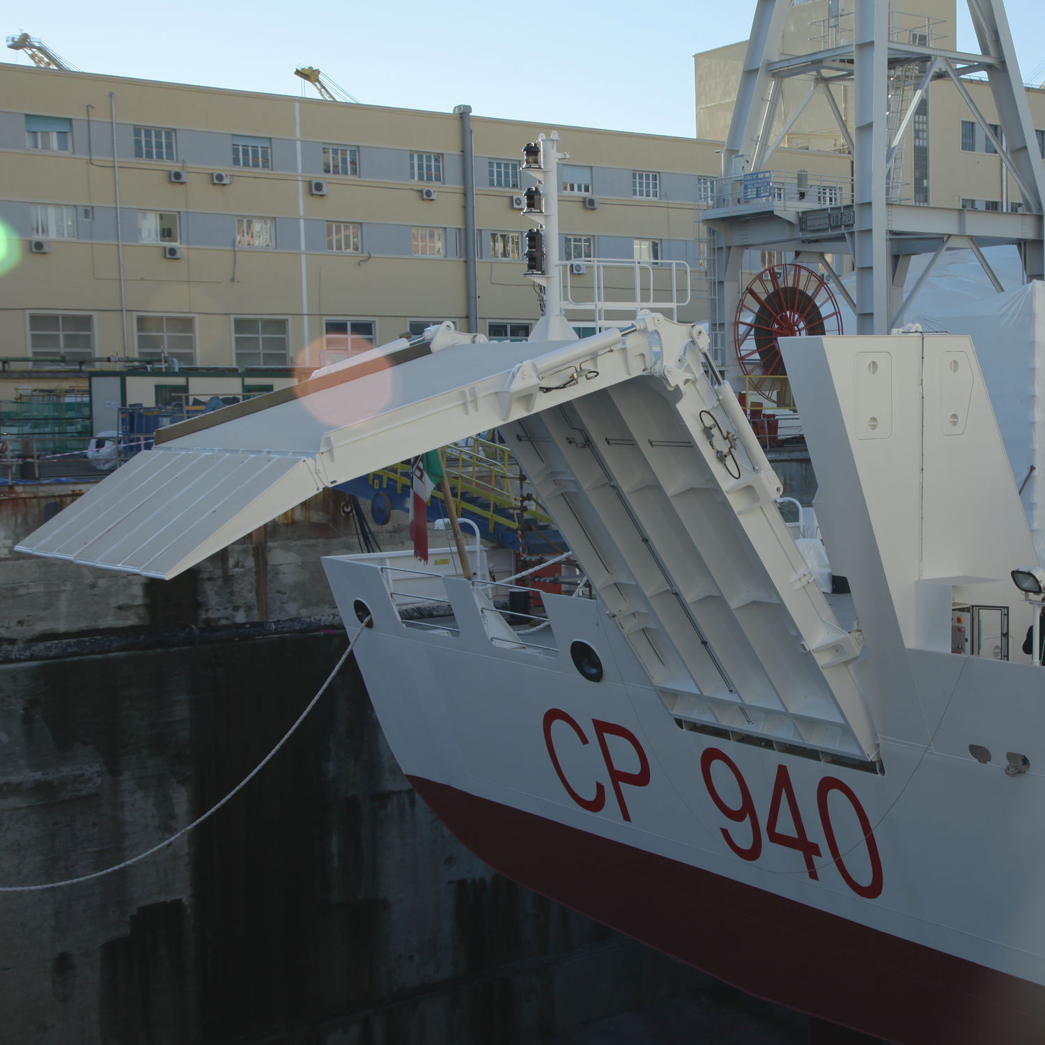 Back ramp - SeaNet Group - for ships