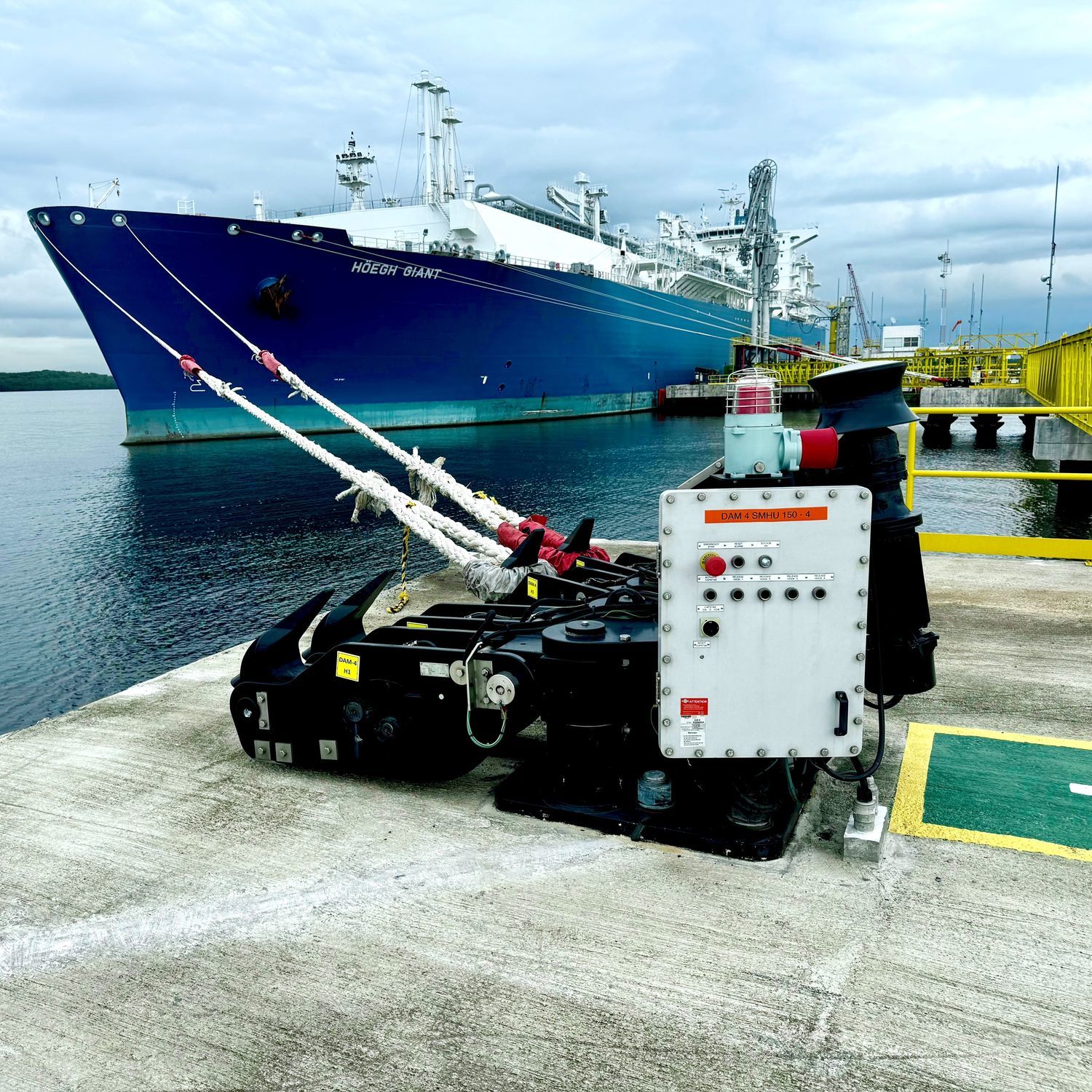 Mooring hook - Straatman Mooring Systems - for ships / port / quick-release