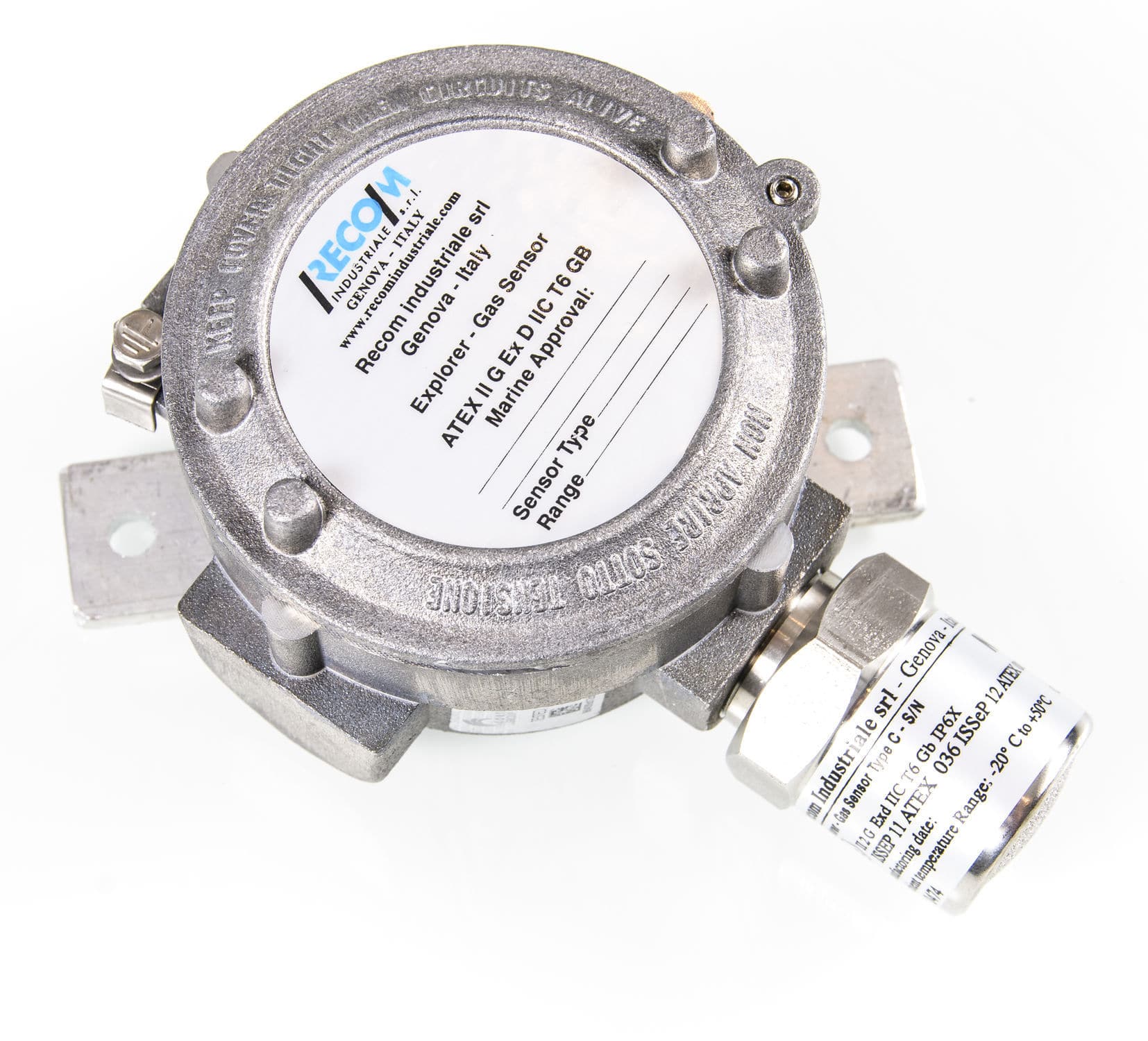 Oxygen detector - RTE 1001 - Recom Industriale - for boat / for ships ...