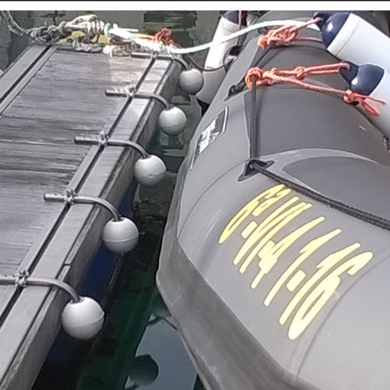 Inflatable boat fender - Set 5 - ibericamar, s.l. - for marinas / bow ...