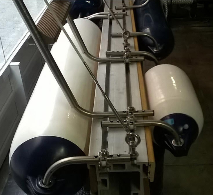 Boat fender - NRO3 / NRO6 - ibericamar, s.l. - dock / cylindrical / board