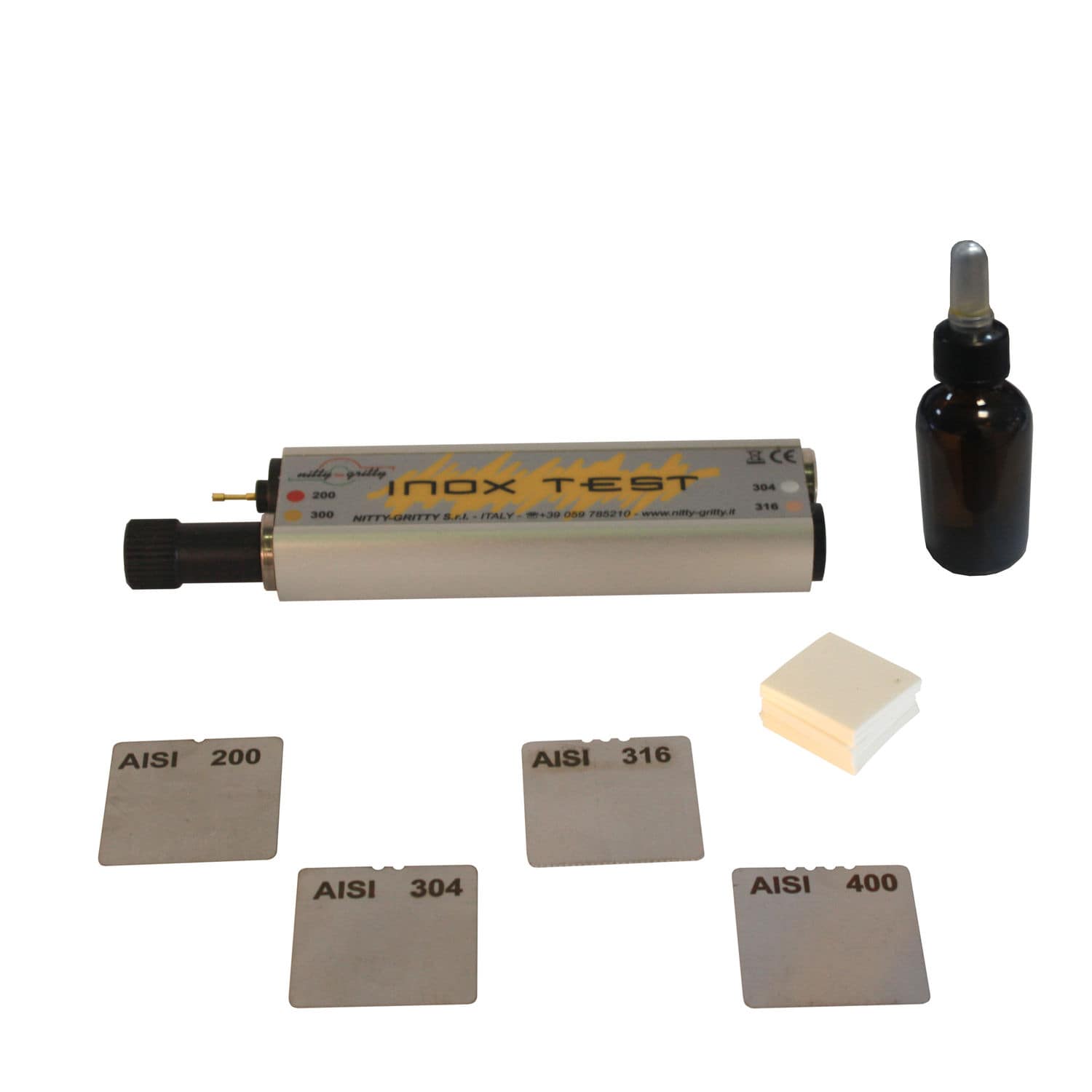 Shipyard physico-chemical analysis kit - INOX TEST - Nitty Gritty - for ...