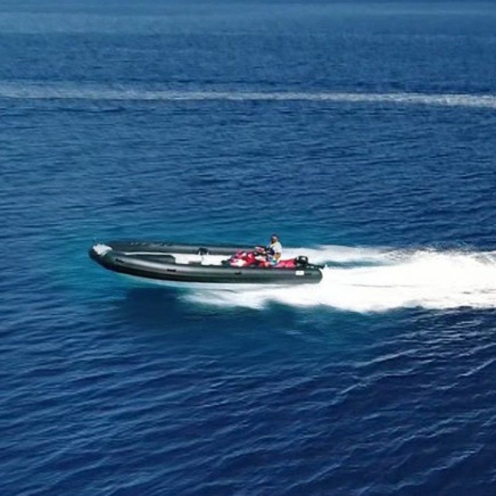 Jet-ski propelled inflatable boat - Hydrofun LTD - for fishing / 8 ...